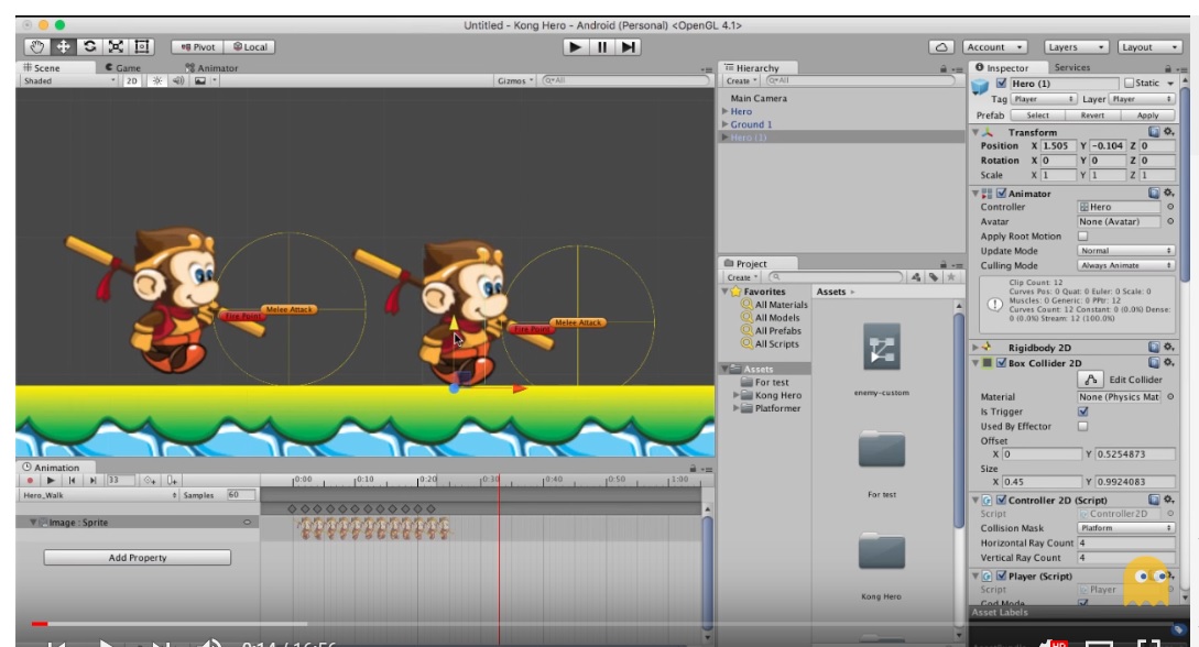 Buy Kong Hero Platformer Unity Template - Sell My App