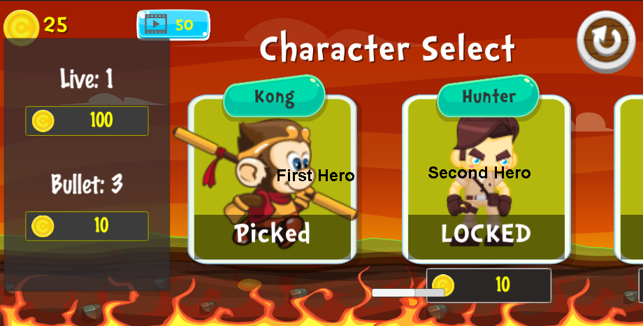 Buy Kong Hero Platformer Unity Template - Sell My App
