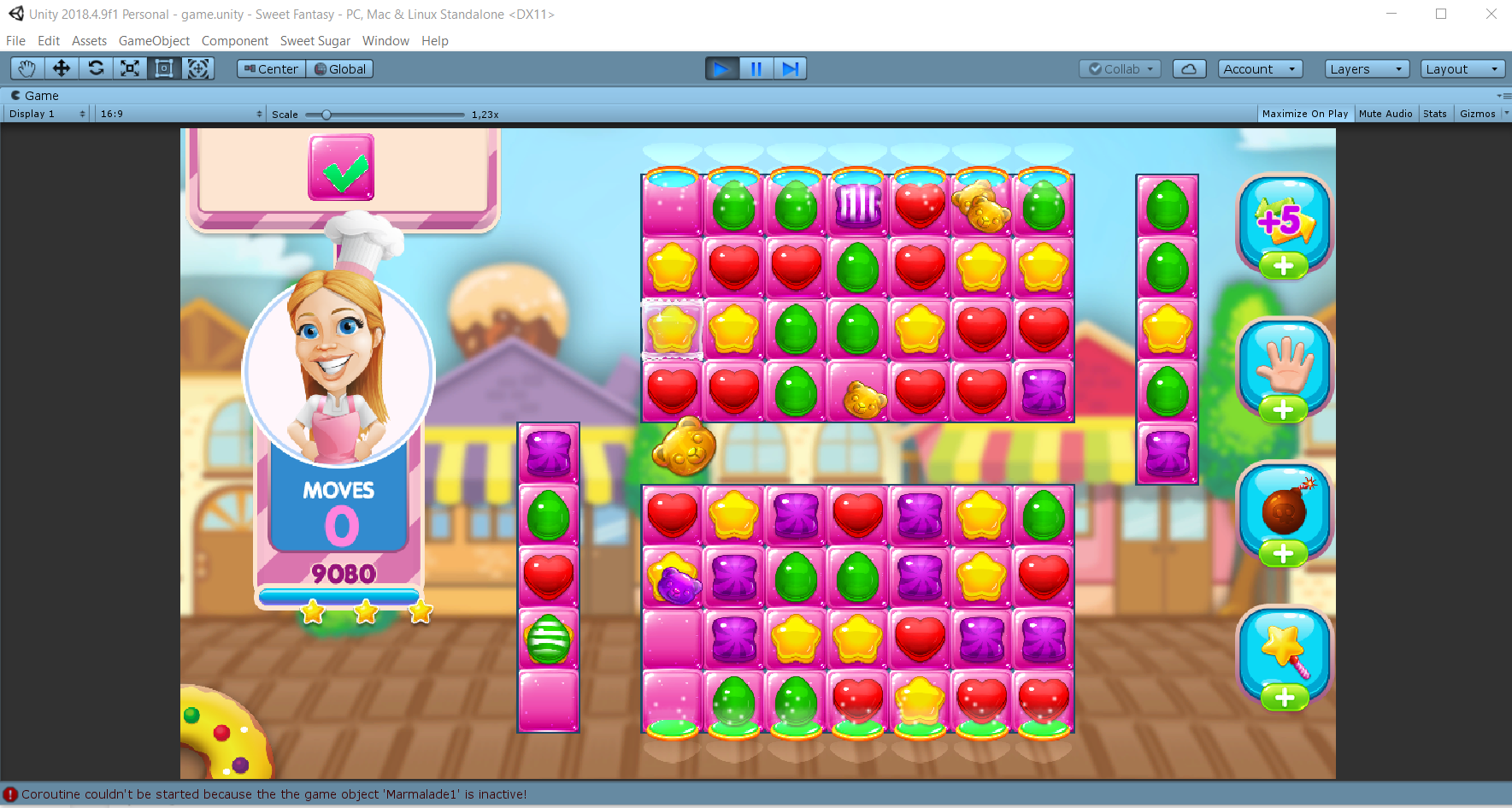 Buy Sweet Sugar Match 3 App source code - Sell My App