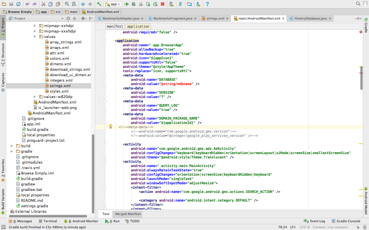 Buy Browse Simply web browser App source code - Sell My App