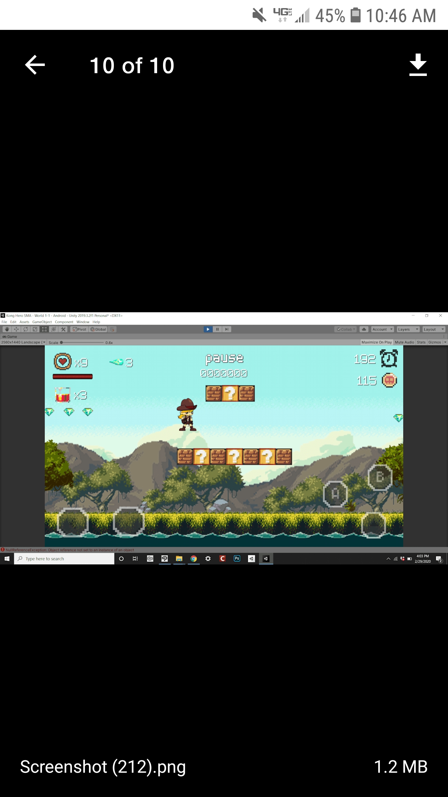 Buy Kong Hero Platformer Unity Template - Sell My App