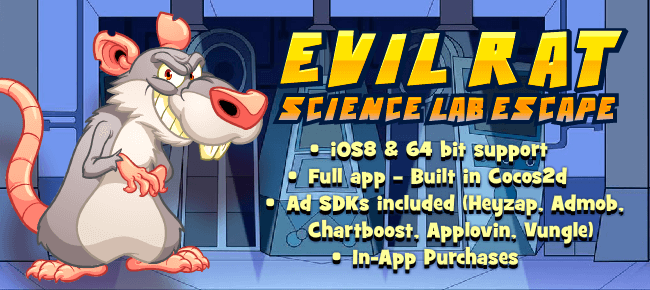 Evil Rat – Science Lab Escape – Sell My App
