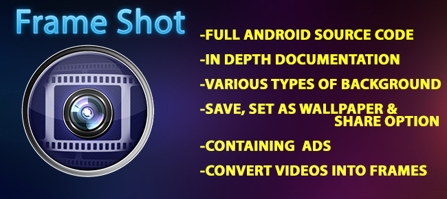 Frame Shot Video Image Capture – Sell My App