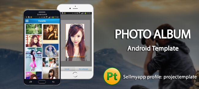 Photo Album App Template for Android – Sell My App
