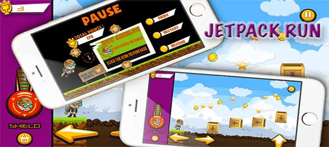 Jetpack Run – iOS – Android – iAP + ADMOB + Leaderboards – Sell My App
