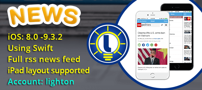 RSS News Native iOS App – Sell My App