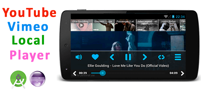 YouTube Vimeo Local Video Player – Sell My App