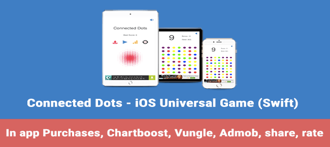 Connected Dots Ios Universal Game Swift Sell My App 