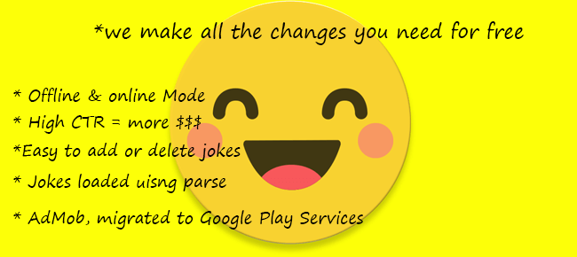 Android Joke App Template – Sell My App