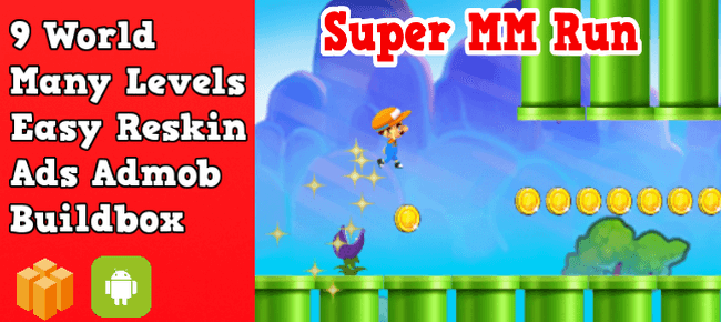Super MM Run android code and Buildbox 2 Template – Sell My App