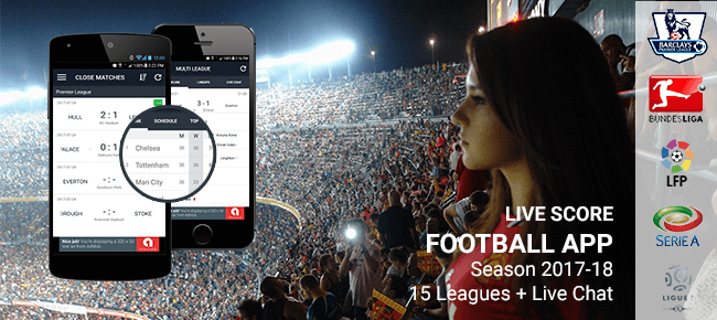 Live score football app (iOS) – Sell My App