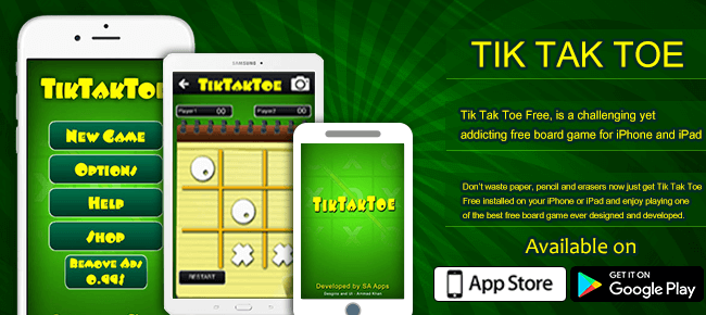 Tik Tak Toe – Addictive Game For Android – Sell My App