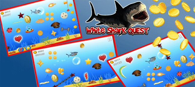 White Shark Quest – Shark Escape Adventure – Sell My App
