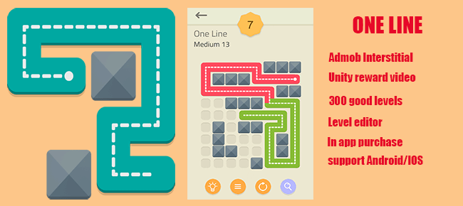 One Line Puzzle Game – Sell My App