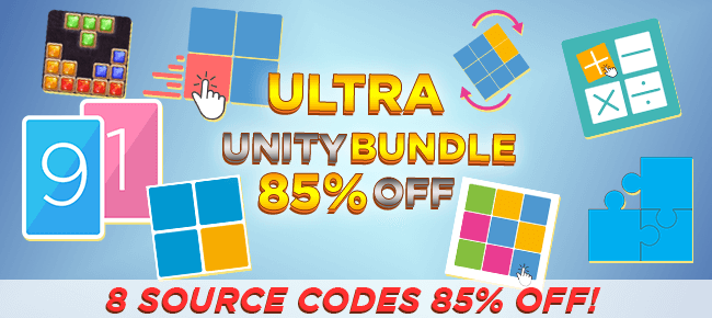 MegaMO ULTRA Unity Bundle – 8 Source Codes worth $512 – 85% OFF NOW! => only $79 – Sell My App