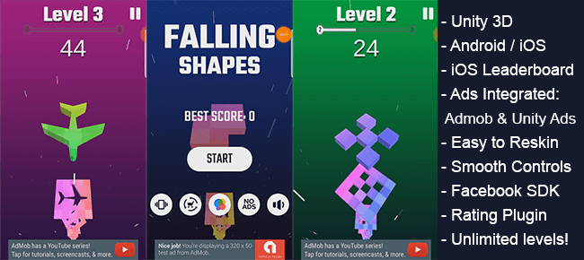 Falling Shapes – Sell My App