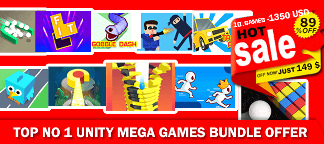 Nimmi Developer’s MEGA Unity Bundle Offer: 10 Top Tending Source Codes worth $1,350 USD are -89% ...