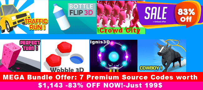 Nimmi Developer’s Unity MEGA Bundle Offer: 7 Premium Source Codes worth $1,143 -83% OFF NOW ...
