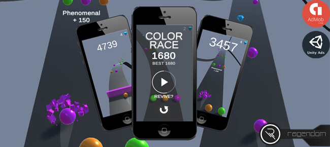 Color Race – Complete Unity Game – Sell My App
