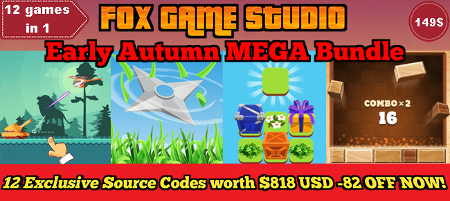 Fox Game Studio’s Early Autumn MEGA Bundle Offer: 12 Exclusive Source ...