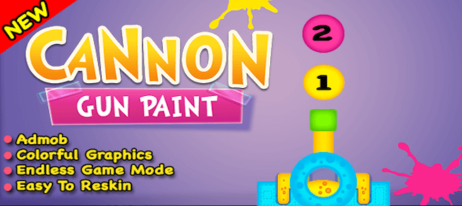 Cannon Gun Paint Game For Android – Sell My App