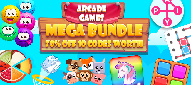 Arcade Games Mega Bundle: 10 Codes worth $820 -70% OFF! – Sell My App