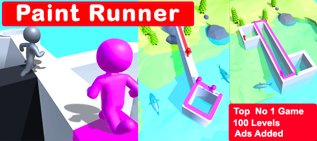 Paint Runner – Trending Hyper Casual Game – Sell My App