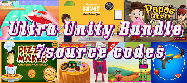 BitStar Studio Ultra Unity Bundle: 7 Source Codes worth $543 USD -55% OFF! – Sell My App