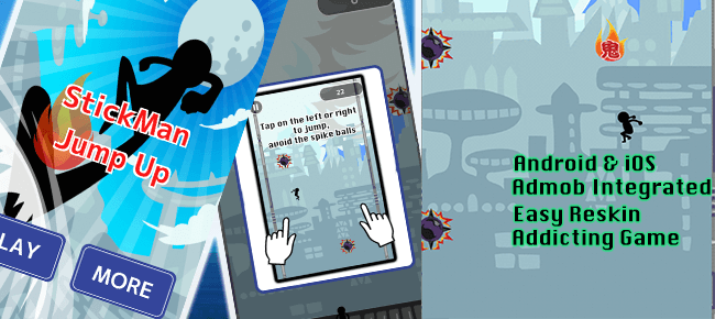 Stickman Jump Up 2020 Unity Complete Project – Sell My App