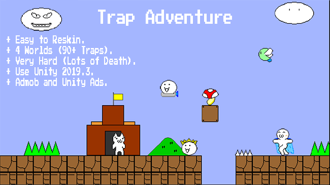 Trap Adventure (90+ Traps) – Unity Game Template – Sell My App