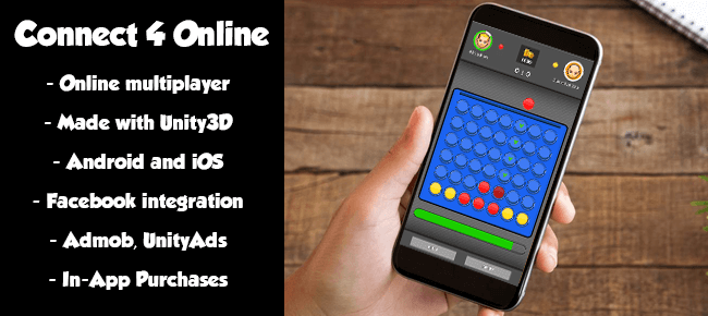 4 in a Row – Connect 4 Online Multiplayer Game – Sell My App