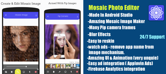 Mosaic Photos Creator – Sell My App