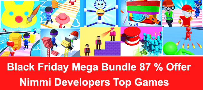 Nimmi Developers Black Friday MEGA Bundle Offer: TOP 10 Games -87% OFF! – Sell My App