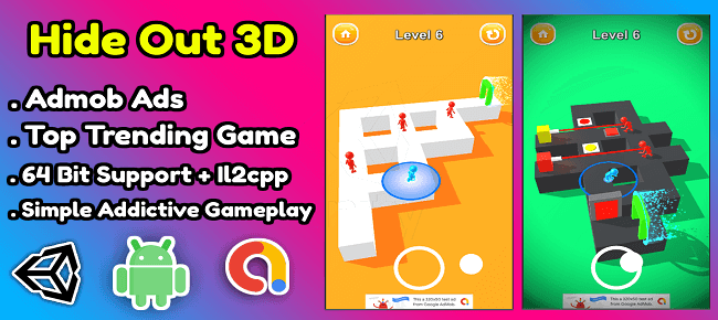 Sneak Out 3d Game Unity Source Code Sell My App