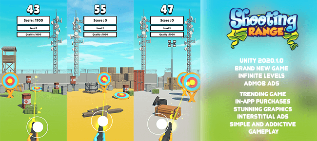 Shooting Range | Brand New Hypercasual Game | Trending Game – Sell My App