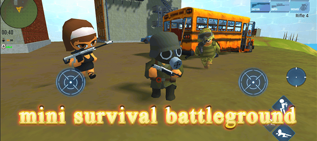 mini survival battleground : Fire battle – Sell My App