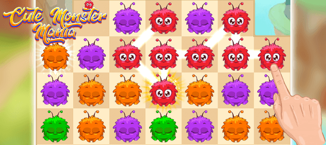 Cute Monster Mania – Match 3 Game – Sell My App