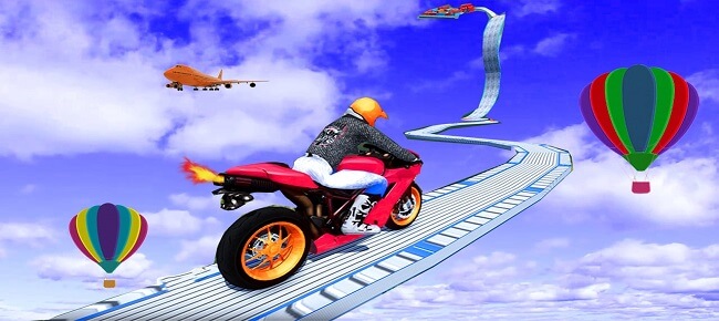 Impossible Mega Ramp Bike Stunt – Sell My App