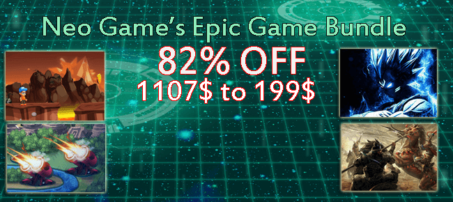Neo Game Epic Bundle Offer: 13 Games worth $1,107 USD -82% OFF NOW! – Sell My App