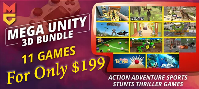 Unity 3D 2022 Bundle Offer: 11 Premium Games for only $199 USD BUY NOW ...