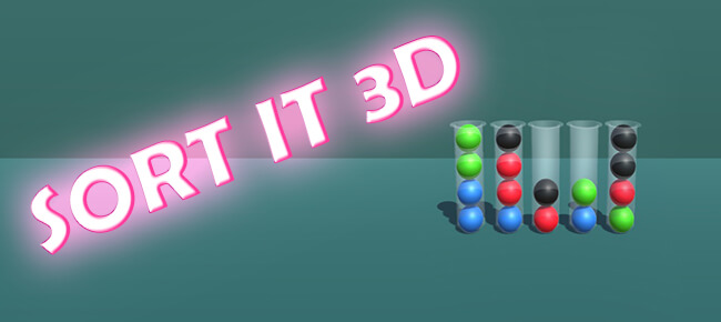 Sort it 3D Unity source code – Sell My App