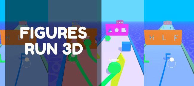 Figures Run 3D – Game Template – Sell My App