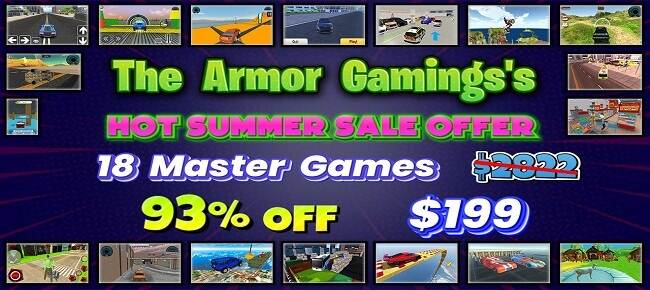 Armor Gaming’s HOT Summer SALE Offer: 18 Games FOR $199 ONLY! -93% OFF ...