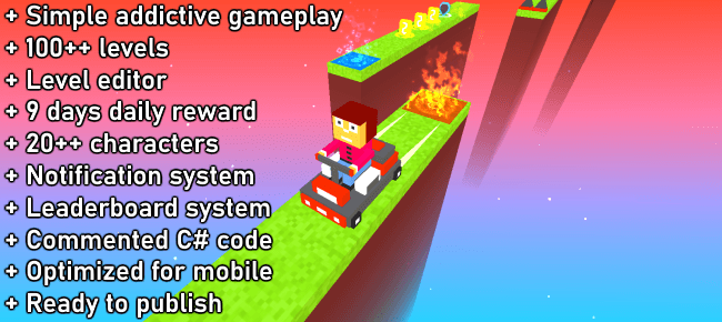 Unity Game Template – Flippy Journey – Sell My App