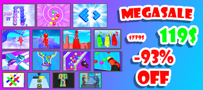 Max Studio Games Mega Bundle: 19 Trending Hypercasual Games -93% OFF ...