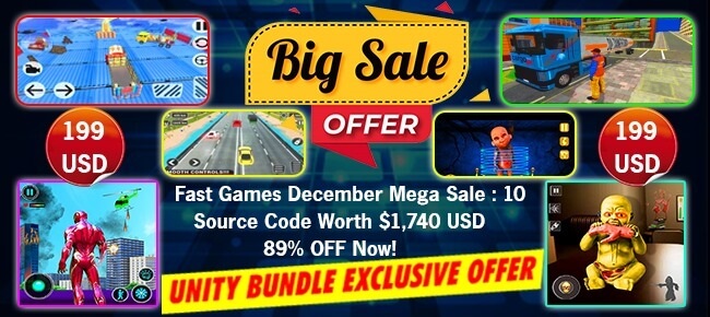 Fast Games Winter Mega Sale: 10 Source Codes Worth $1,740 -89% OFF NOW! – Sell My App