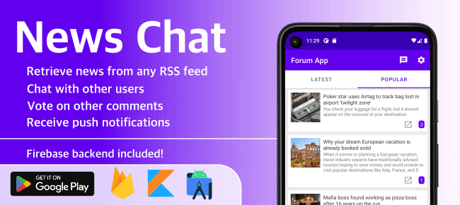 News Chat – Sell My App