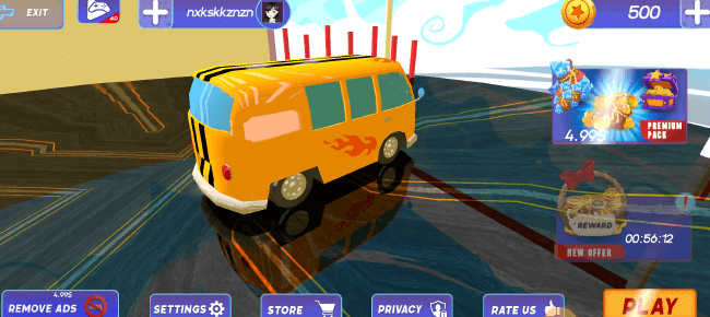 Toon Car Stunt Driving 3D Game – Sell My App