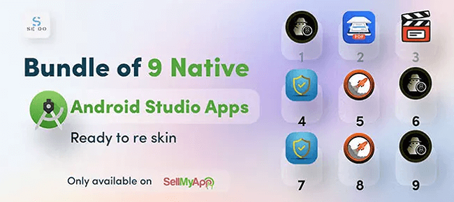 Native Android Apps Bundle + BONUS! 2 Unity Games with -90% OFF NOW! – Sell My App