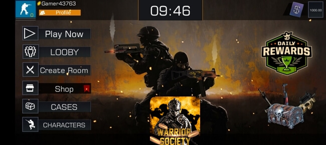 Unity 3D – Warrior Society – [Android & IOS] CS GO Clone FPS – Sell My App